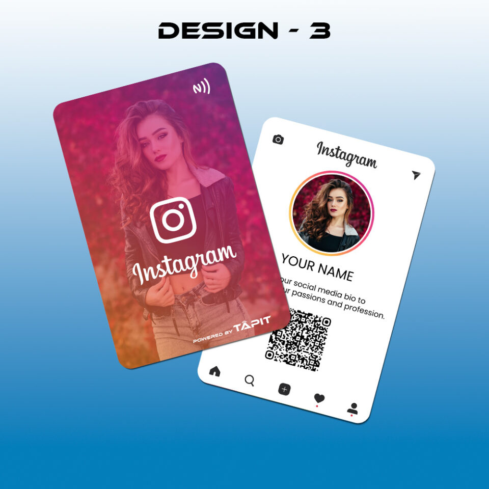 Buy InstaConnect NFC Card at Best Price only at TapIt Cards
